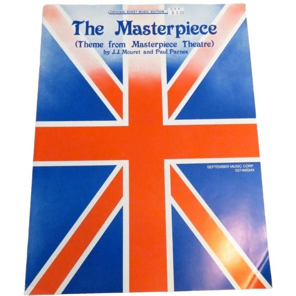 Masterpiece Theatre | Other | The Masterpiece Sheet Music Masterpiece ...
